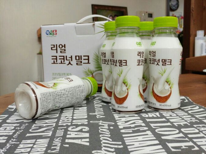 정식품 리얼 코코넛 밀크 리얼후기 네이버 블로그