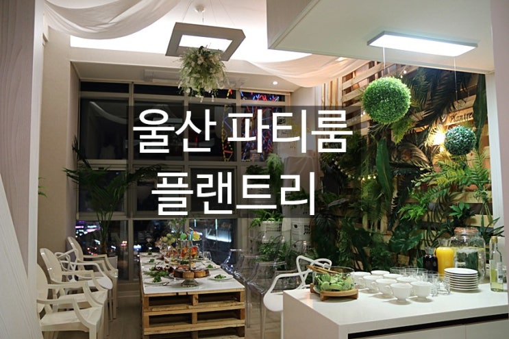 울산 파티룸 연말파티하기 딱 좋은 플랜트리 네이버 블로그