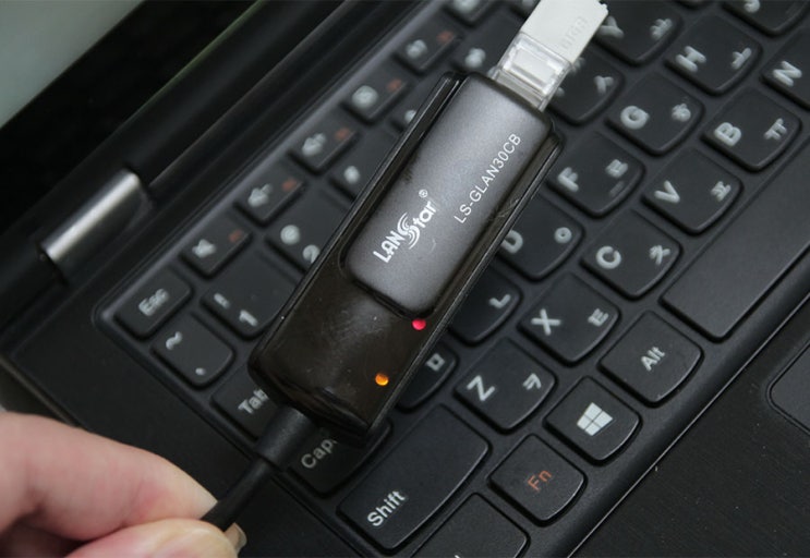 랜스타 노트북용 Usb 기가비트 유선랜카드 사용후기 네이버 블로그