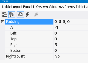 TableLayoutPanel AutoScroll 설정 : 네이버 블로그
