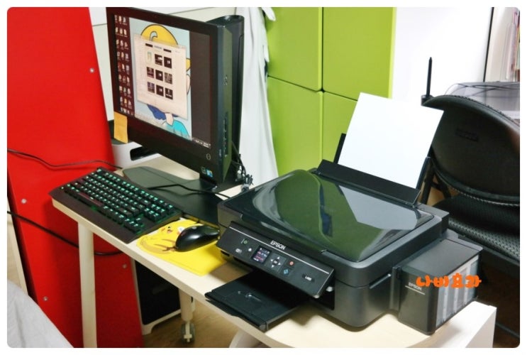 엡손 프린터 Epson 정품 무한 L485 Wi-Fi 복합기 스마트 시대에 딱! : 네이버 블로그