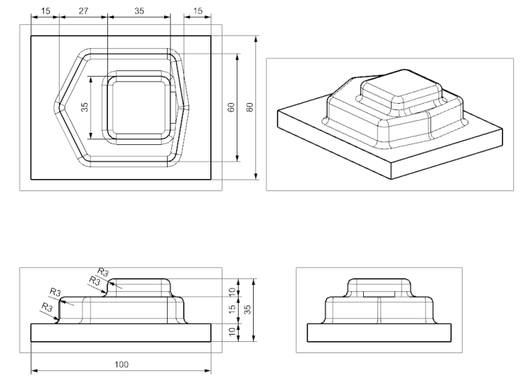 유니그래픽스 Ug Nx 기계설계 및 Mct 머시닝센터 컴퓨터응용밀링기능사 컴퓨터응용가공산업기사 자격증 교육 3차원 Cadcam 실기 도면 작성하기 네이버 블로그