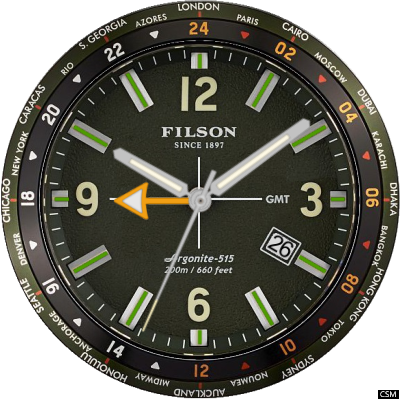 [WatchFace] Filson-Journeyman-GMT-01 : 네이버 블로그