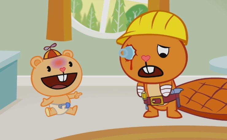 해피트리프렌즈 90화-A Handy Nanny : 네이버 블로그