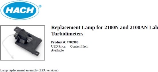 HACH 2100N Turbidimeter : 네이버 블로그