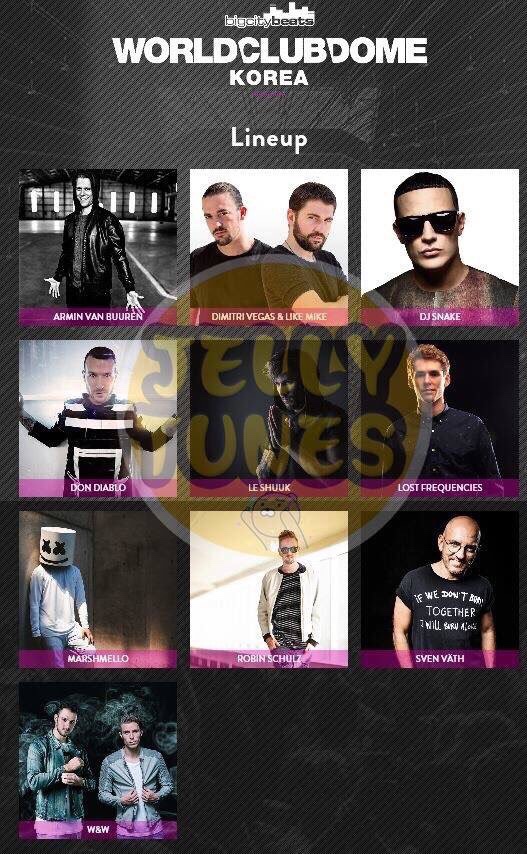 World Club Dome (월드 클럽 돔) 라인업 발표 : 네이버 블로그