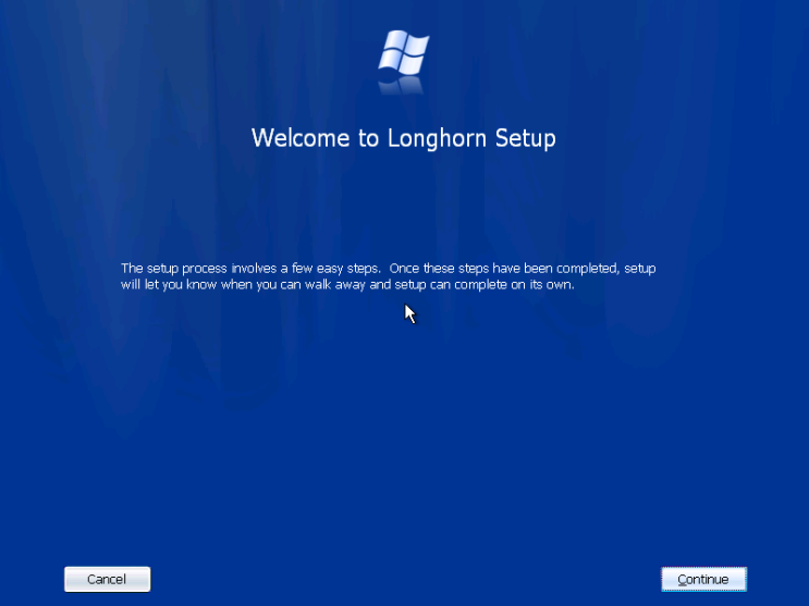 Microsoft Windows Vista (Codename Longhorn) Build 4008 Milestone 4 ...