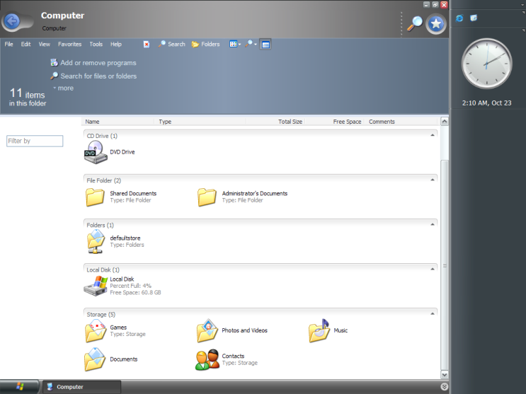 Microsoft Windows Vista (Codename Longhorn) Build 4053 Milestone 7 ...