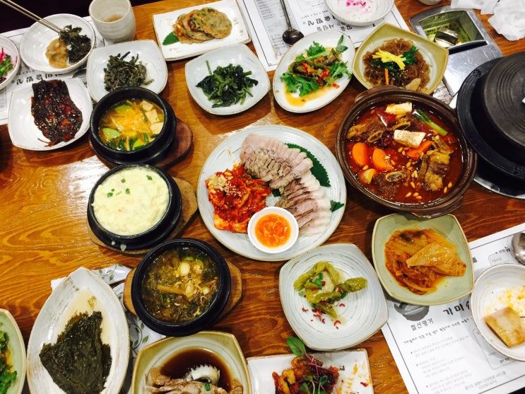 철산동 맛집 철산명가 가마솥밥상 정식 With 오리훈제 바싹불고기 네이버 블로그