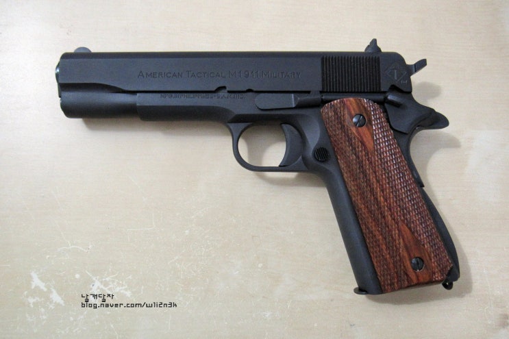 ATI FX45 M1911-A1 MILITARY .45ACP 권총 그립패널 교체 : 네이버 블로그