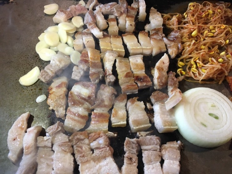 점촌맛집 문경약돌돼지 고기굽는마당 네이버 블로그
