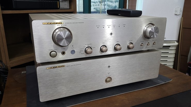 마란츠 PM-6100S 인티앰프와 SM-6100SA 파워앰프 조합입니다. : 네이버 블로그