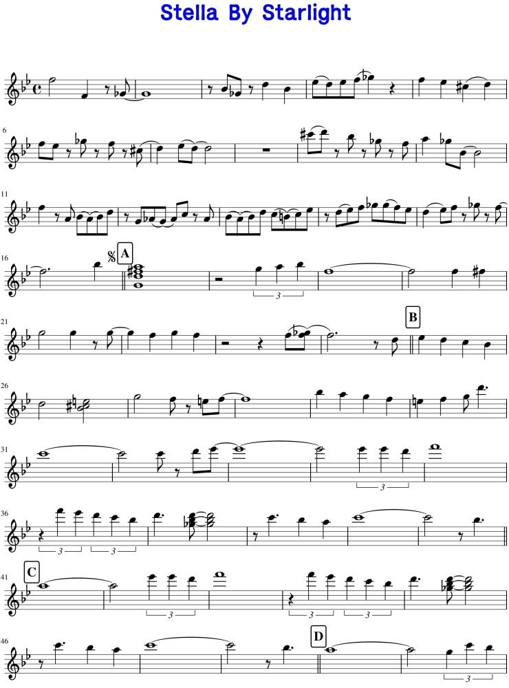 Stella By Starlight : 네이버 블로그