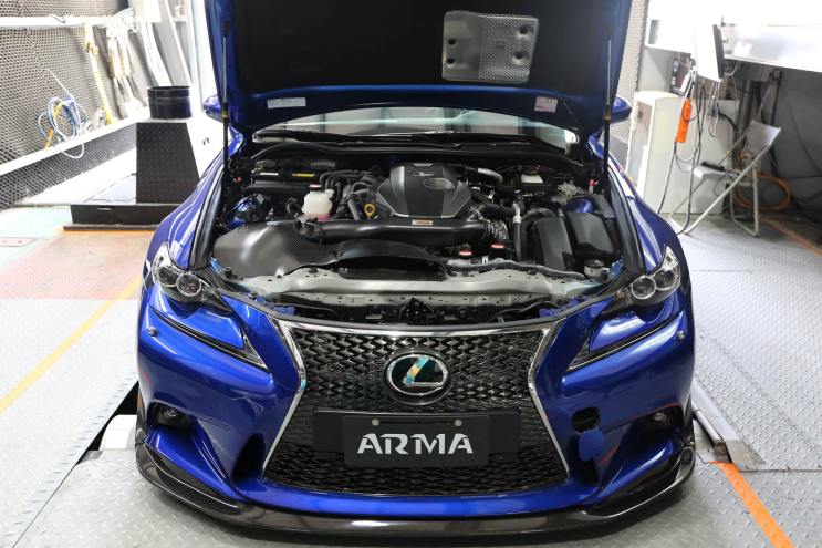 렉서스 Lexus IS200T carbon intake 아르마스피드(ARMA SPEED) 카본 인테이크 시스템 흡기 튜닝 세트 ...