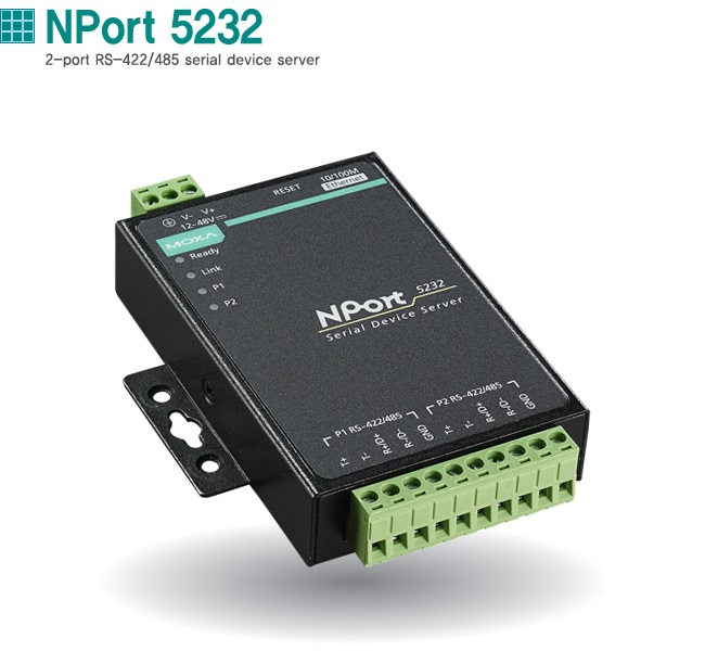 MOXA(모싸) NPort 5232 2포트 RS422/485 디바이스 서버 : 네이버 블로그