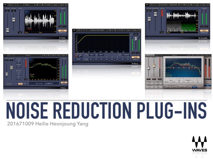 Waves Noise Reduction Plug-ins : 네이버 블로그