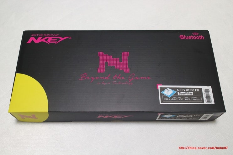 스마트폰에서도 작업을 쉽게할수있는 블루투스 유무선 키보드 (스카이디지탈 NKEYBOARD NKEY BT61 LED) : 네이버 블로그