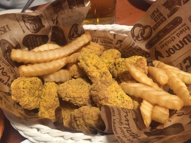 [bhc 순살 뿌링클 후기] 뼈있는 치킨을 먹자! 순살은 퍽퍽해요 ㅠ.ㅠ : 네이버 블로그