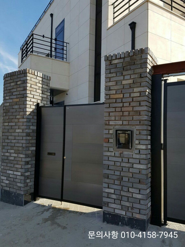 로비폰 비디오폰 도어락 연동설치 용인시 처인구 포곡읍 마성리 코콤로비폰 10인치비디오폰 삼성디지탈도어락 연동설치현장