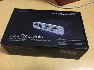 [오디오 인터페이스] AVID Fast Track Solo 개봉기, 간단한 후기 : 네이버 블로그
