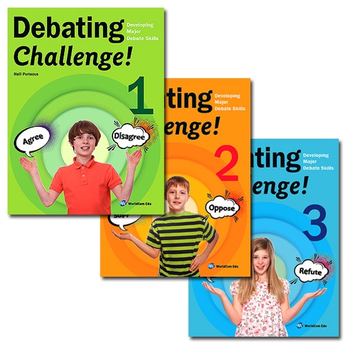 [영어총판 러닝북스] 월드컴 DEBATING CHALLENGE 1,2,3 디베이팅 챌린지 : 네이버 블로그