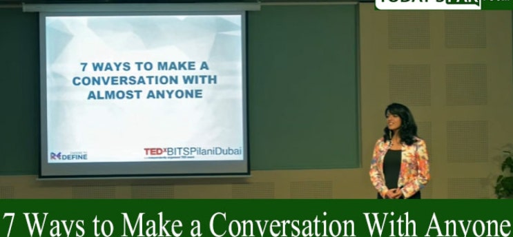 [TEDx] 어느 누구와도 대화할 수 있는 7가지 방법/7 Ways to Make a Conversation With ...