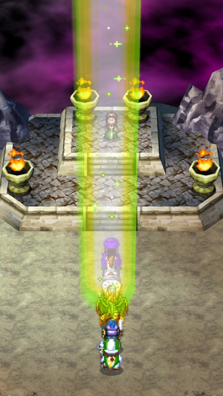 드래곤 퀘스트 5 (Dragon Quest V) iOS 한글판 - 34. 마사와의 재회 그리고 이별 : 네이버 블로그