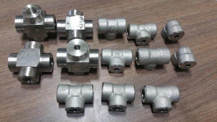 고압용 tube fitting 류, sw elbow, sw tee, sw cross, tube size, sus316l, 고압용,6.35mm용 피팅,12.7mm용 피팅 ...