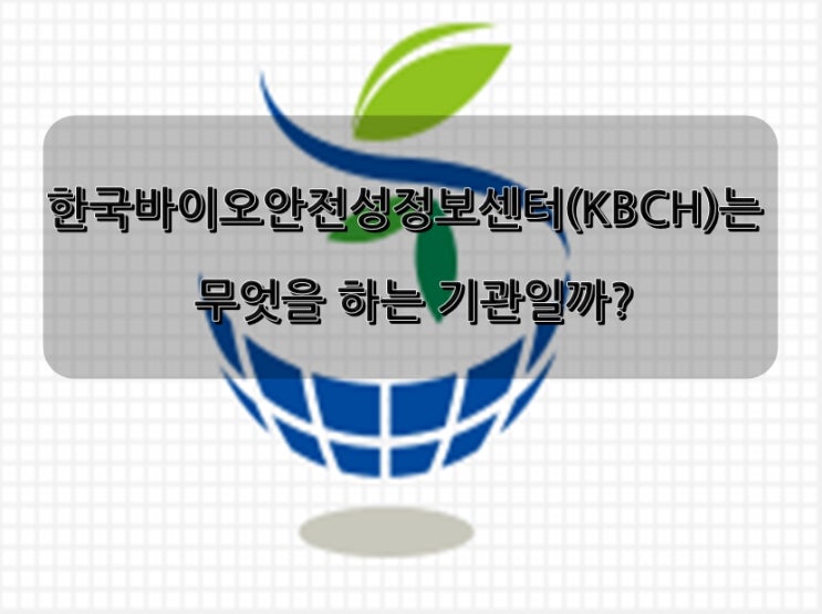 #6. KBCH는 무엇을 하는 기관일까? : 네이버 블로그