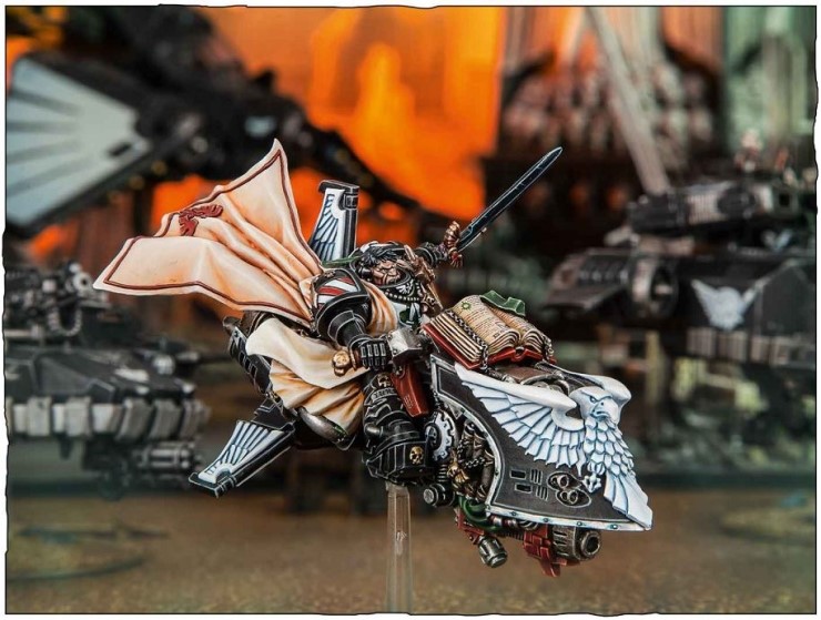 다크 엔젤-레이븐윙 그랜드 마스터 사마엘(Sammael, Grand Master of the Ravenwing) : 네이버 블로그