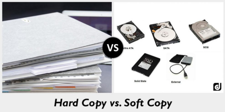 비즈니스 이메일- Soft Copy VS Hard Copy가 뭐지? : 네이버 블로그