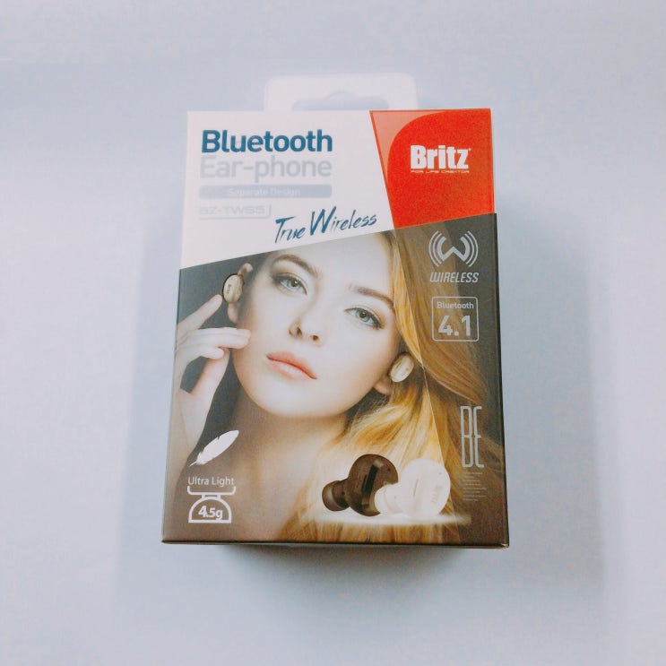 완전 무선 블루투스 스테레오 이어폰 브리츠 BZ-TWS5 소개 : 네이버 블로그