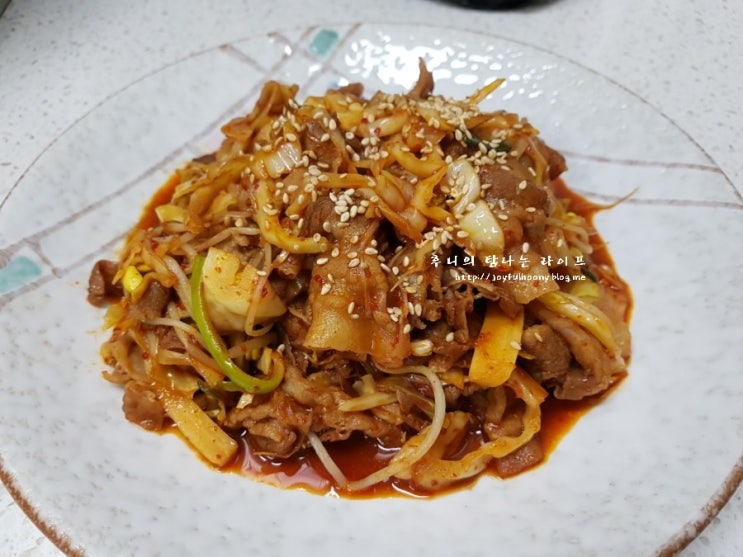 집밥백선생3 백종원 대패삼겹살 두루치기 만들어봤어요~ : 네이버 블로그