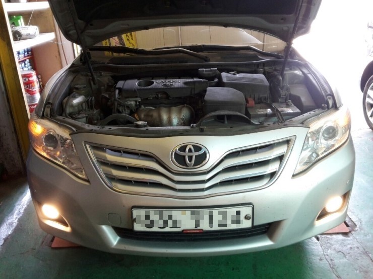도요타 캠리 밋션오일교환 And 아우디 A6 C6 브레이크 디스크패드교환 And Bmw E93 엔진오일 브레이크패드향균휠터교환
