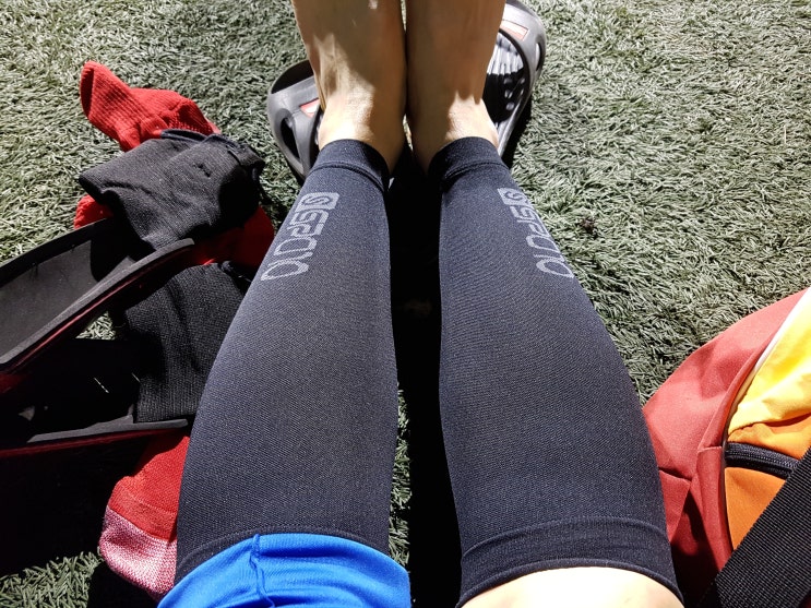 스포텐 카프슬리브 종아리보호대 첫사용!! : 네이버 블로그