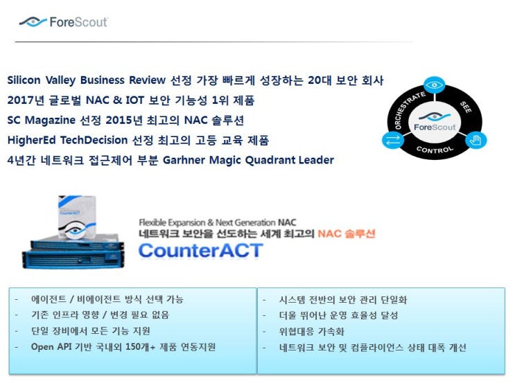 [다온플래닛] ForeScout NAC : 네이버 블로그