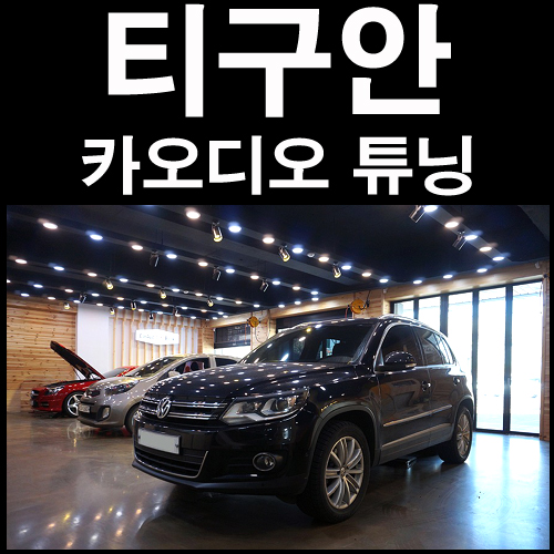 폭스바겐 티구안 카오디오 스피커 업글작업기 네이버 블로그