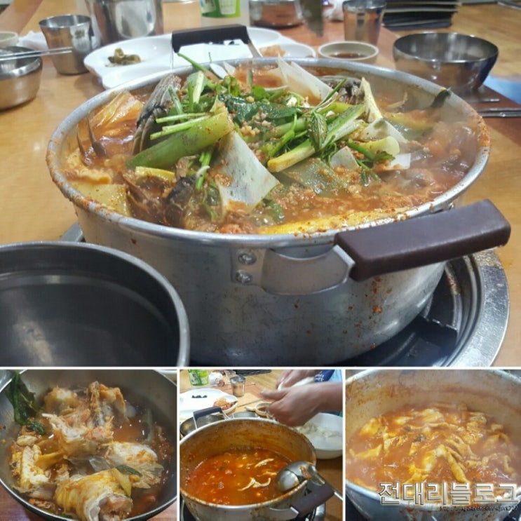 파주메기매운탕 적성매운탕 】메기매운탕먹고 수제비도 서비스로 먹는 파주맛집추천1순위「두지리매운탕 적성점」 네이버 블로그