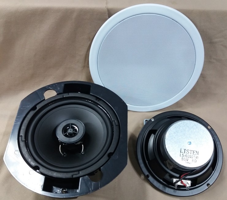 LISTEN천장용 CEILING SPEAKER LS-6050T 50w LS-6030T 30W LS-6020T 20W실링스피커 ...