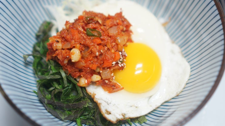 참치캔요리 고추참치 만들기~ 고추참치비빔밥♥ 네이버 블로그