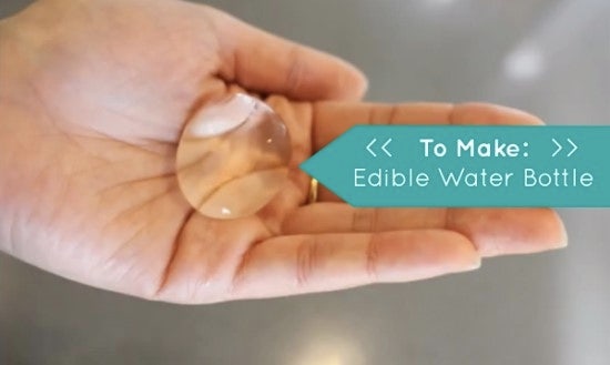 먹는 물캡슐 (edible water bubble, edible water capsule) DIY 만들기 : 네이버 블로그