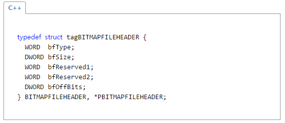 BMP 파일에서 비트맵 Read : 네이버 블로그