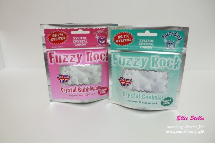 신기한 자일리톨원석으로 가글하자~!! 입냄새 제거하는 무설탕 핀란드산 자일리톨 프리미엄 디저트 캔디, 퍼지락(Fuzzy Rock ...