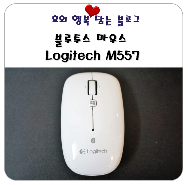무선으로 편리한 사용이 가능한 로지텍 블루투스 마우스 M557 연결방법 : 네이버 블로그