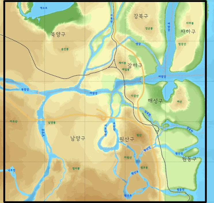 시티즈 스카이라인 여양시 프로젝트 준비 :: CSL MAP VIEW : 네이버 블로그