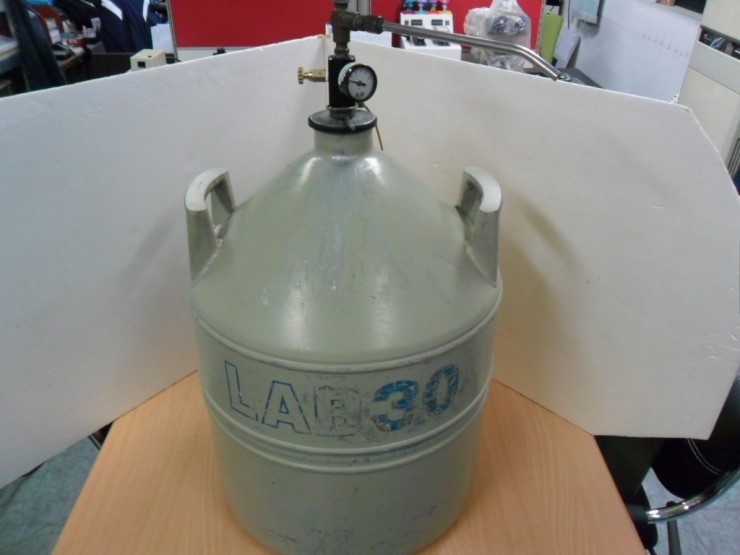 액체질소통 LAB30+manual discharge device (MVE)--->판매완료 : 네이버 블로그