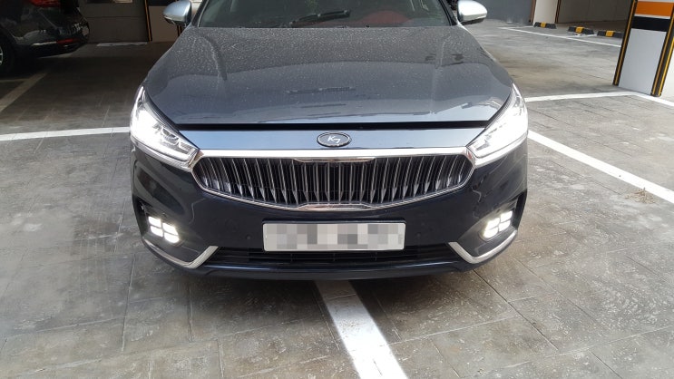 올뉴 K7 순정 패들쉬프트, ASCC 그릴 및 커버 장착 작업 : 네이버 블로그