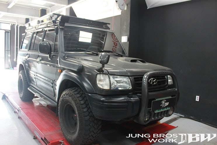 [ JBW ] 현대 갤로퍼2 리스토어 " 호프만 3D얼라이먼트 " 셋팅 : 네이버 블로그