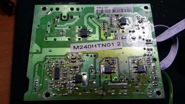 엑사비오 XAVVIO X2400EW 자비오씨앤씨 24인치 LED 모니터, 사용중 깜빡임, 꺼짐 : 네이버 블로그