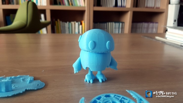 3D프린터 출력하기 / Tiny articulated bot 관절로봇 작동로봇 / 대건테크 MyD POP S140 활용 ...
